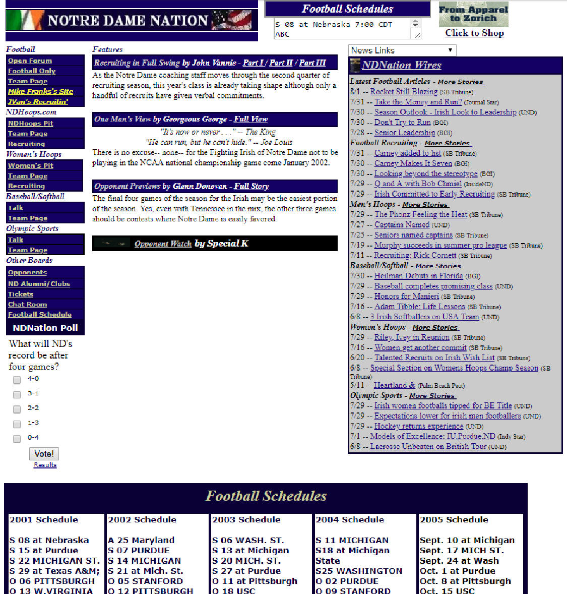 About NDNation.com - The largest independent Notre Dame fansite